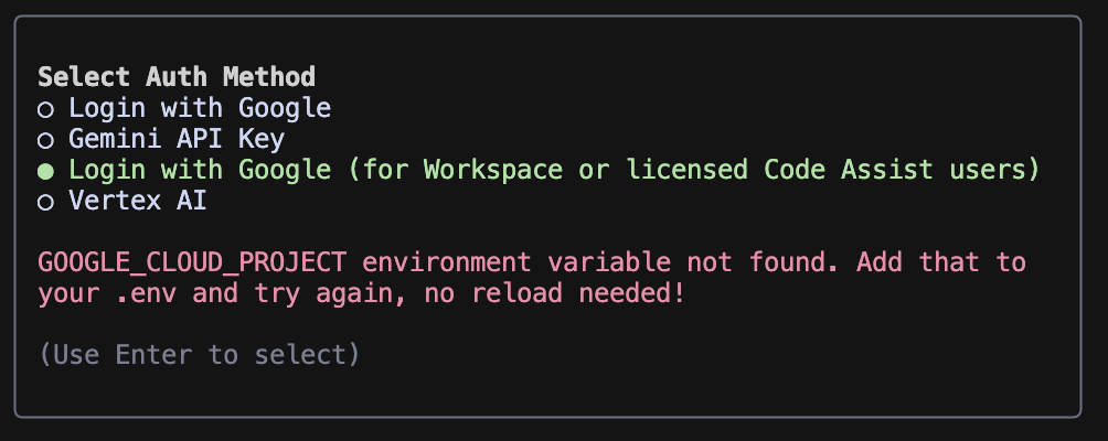 Google Workspace 사용자를 위한 Gemini CLI 설정 방법 (feat. CLAUDE.md 재사용)