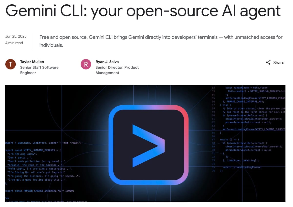 Google Workspace 사용자를 위한 Gemini CLI 설정 방법 (feat. CLAUDE.md 재사용)